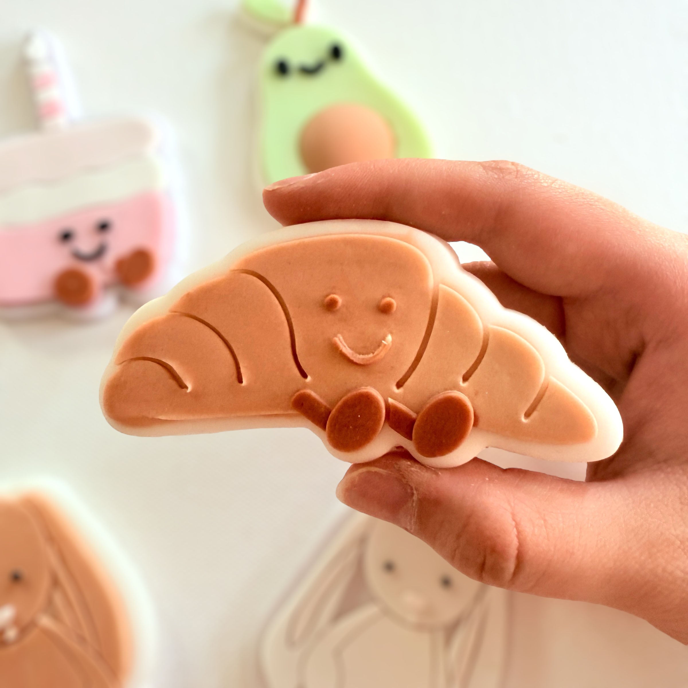 Croissant - PLA stamp and cutter – LaserCupboard